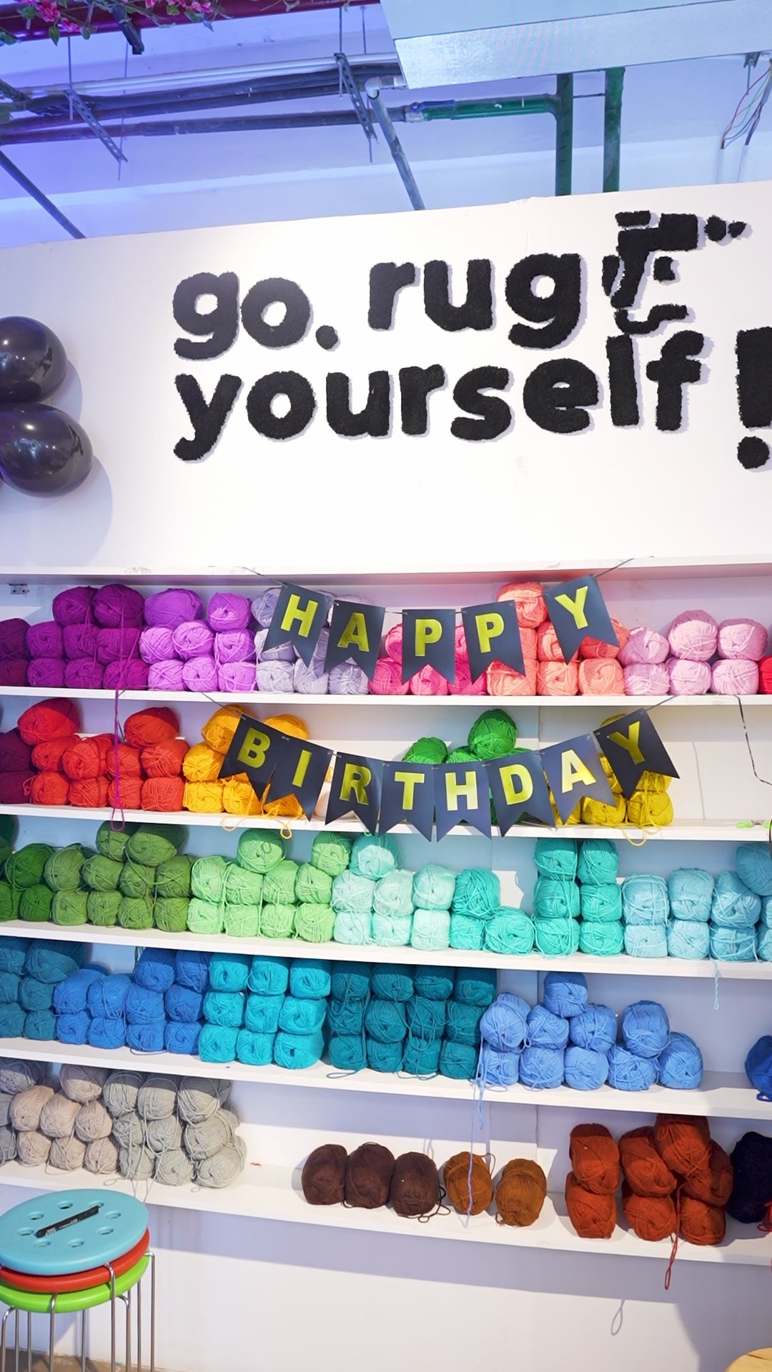 Tufting Birthday Party – Go Rug Yourself
